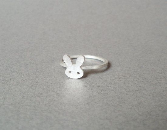 Bunny Rabbit Ring In Sterling Silver, Handmade In Beautiful Cornwall ...